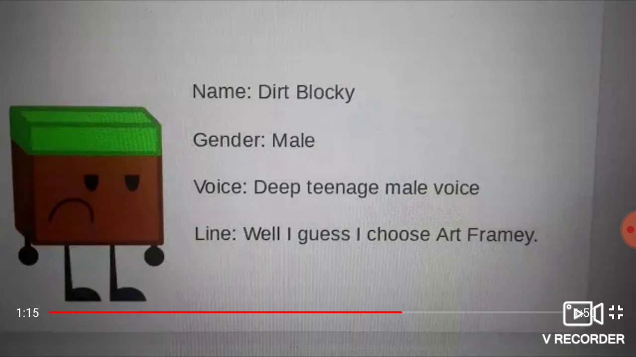 My Voice Audition For The Object Show - YouTube