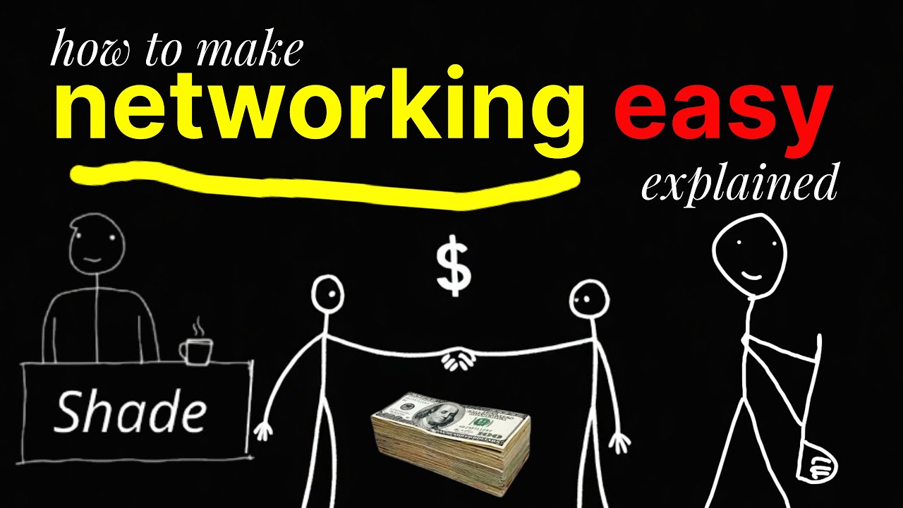 How To Make Networking Ridiculously Easy - YouTube