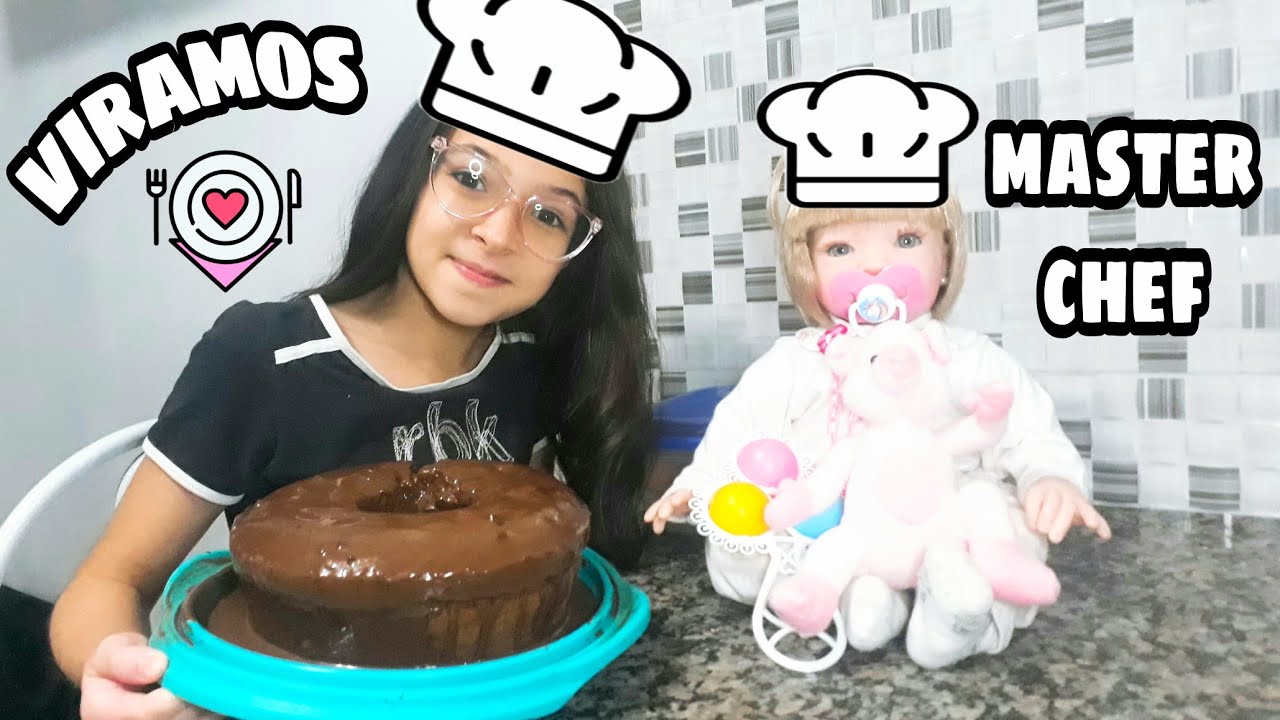Minha bebê reborn e eu viramos Master Chef por um dia - YouTube