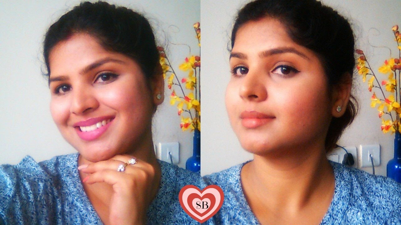 Easy Office Makeup Under 10 Minutes | Everyday Quick makeup Look | Two ...