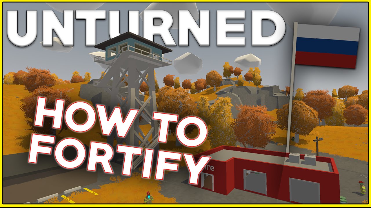 Unturned | How To Fortify Firewatch Base! - YouTube