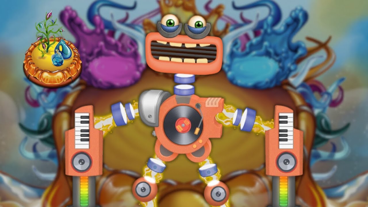 Rare Wubbox on Fire Oasis (All Animations) - My Singing Monsters - YouTube