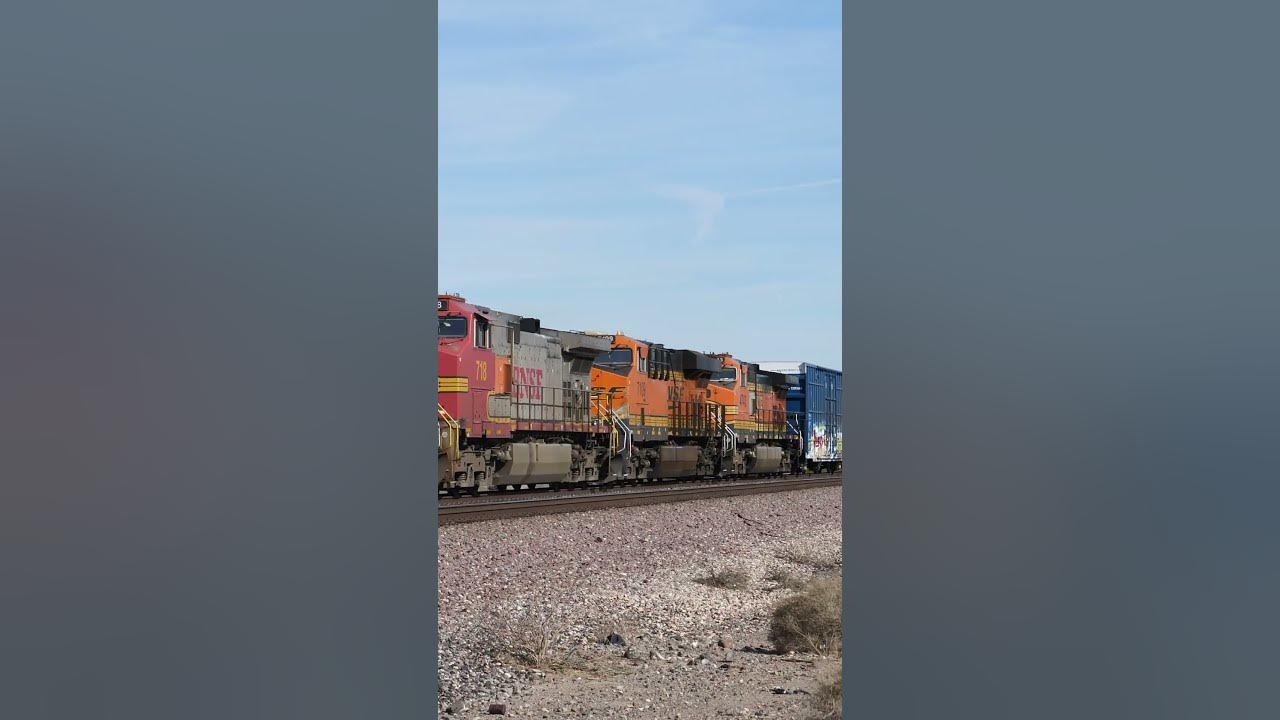 BNSF 7682 WB MANIFEST TRAIN 2-14-2022 - YouTube