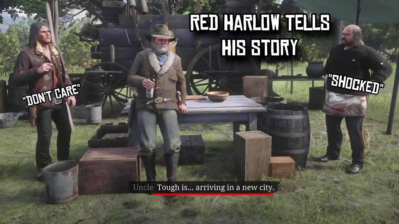 Red Harlow tells his story (Uncle's Backstory) | Rdr2 - YouTube