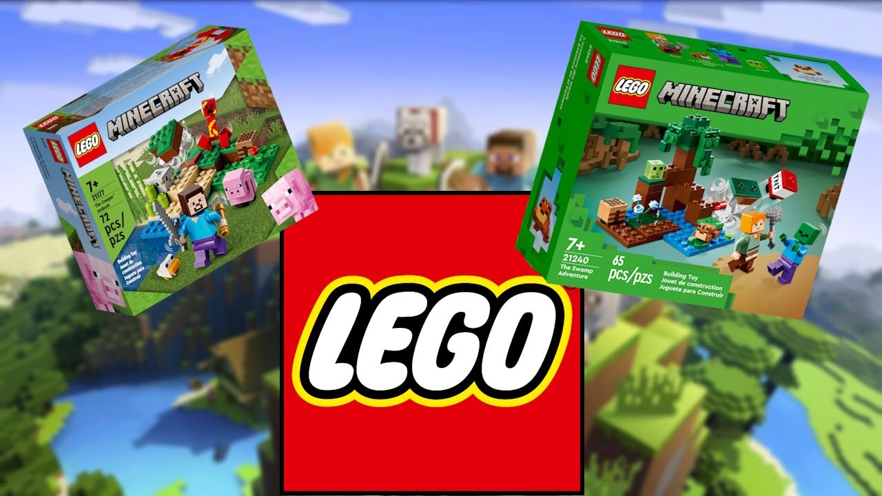 Building some Minecraft LEGO! - YouTube