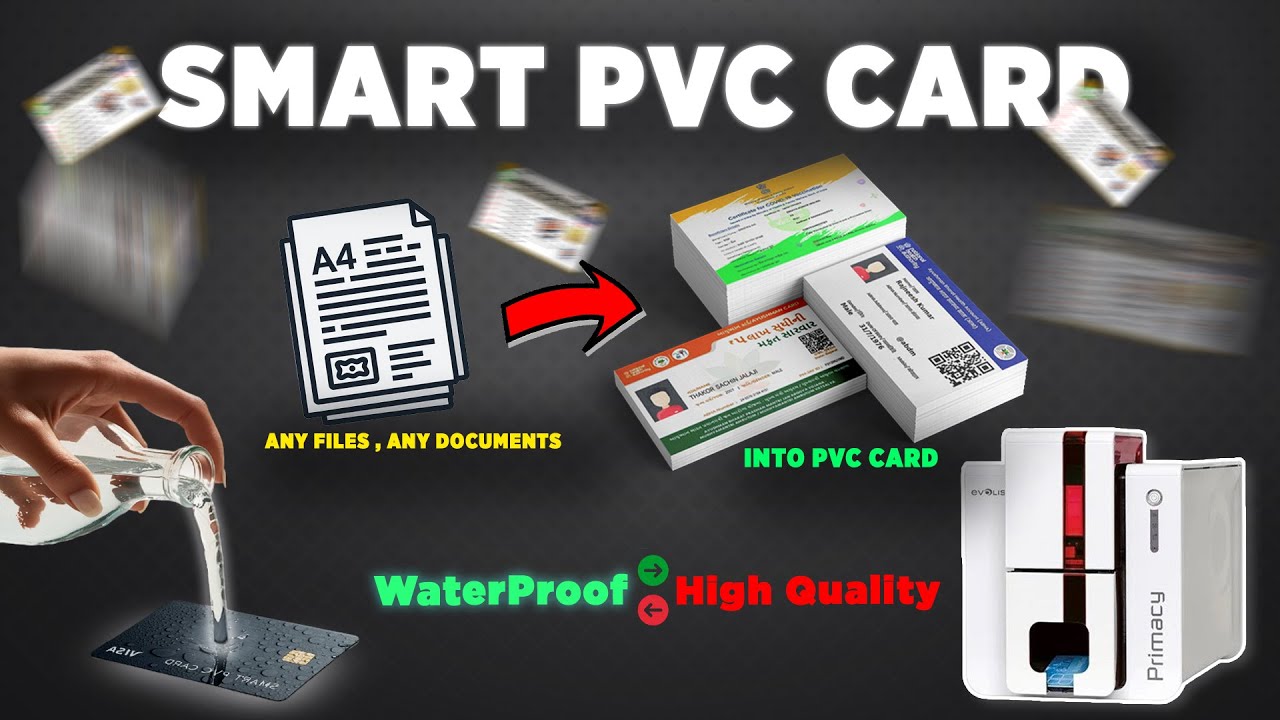 How to Order PVC Card Online | PVC Card Order Online - YouTube