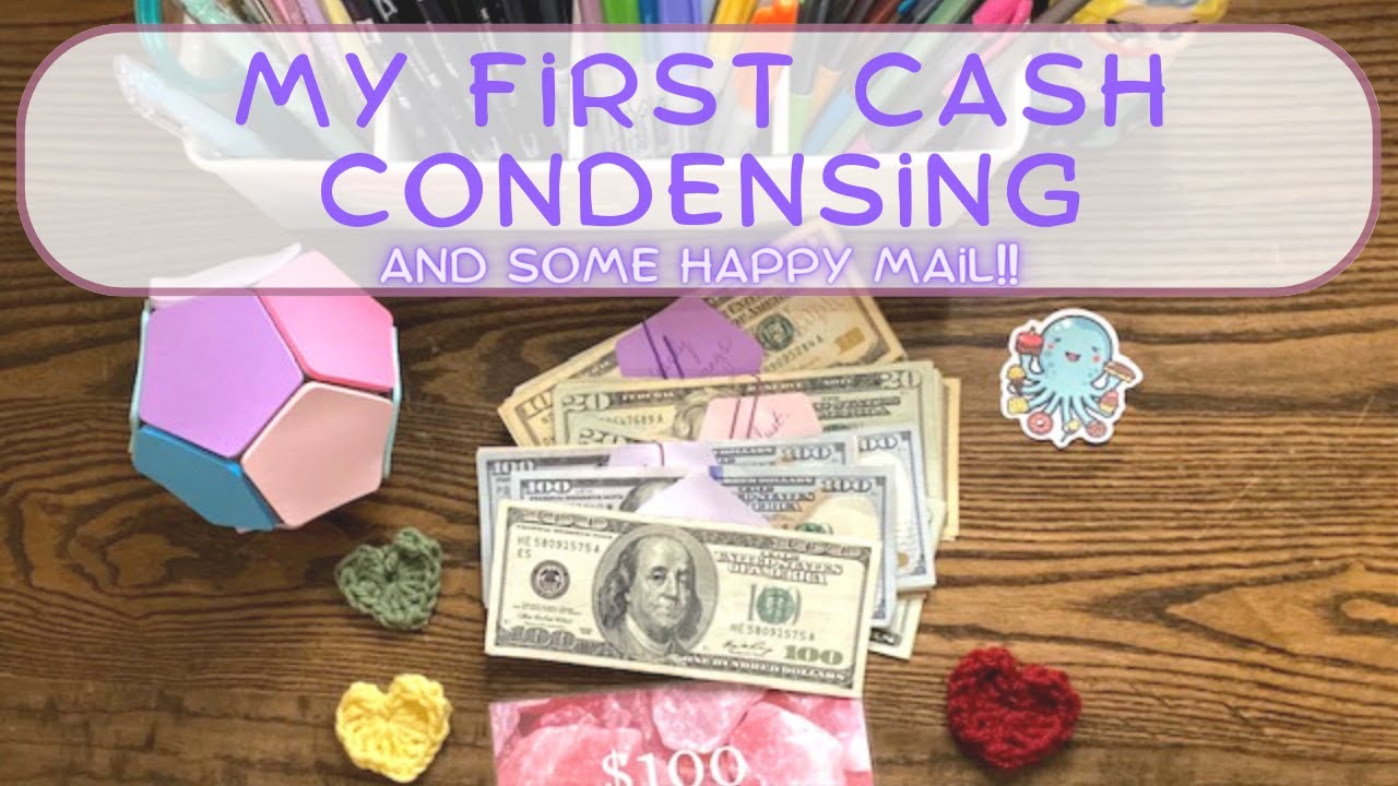 First Bill Exchange / Cash Condensing Ever!! | Unstuffing My Cash | Feb ...