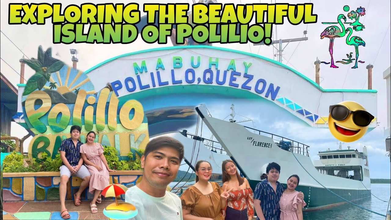 EXPLORING THE ISLAND OF POLILLIO | CHE YU BARKADA TRIP | AnnaJoe VLOGS ...