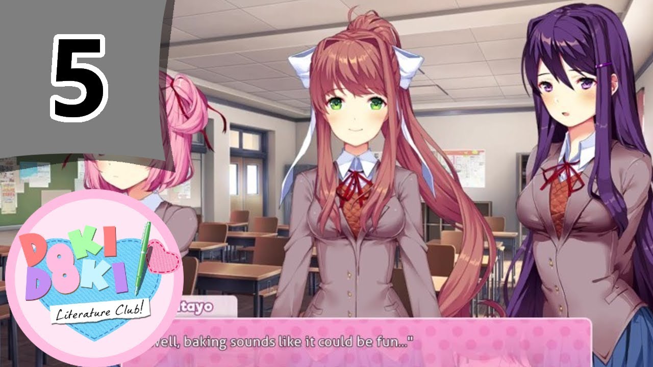 Doki Doki Literature Club: Poem Presentation! - 05 - YouTube