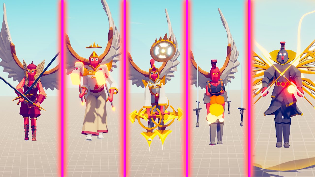 EVOLUTION OF VALKYRIE - Totally Accurate Battle Simulator TABS - YouTube