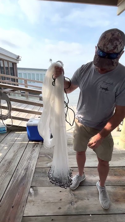 How To Throw A 10 Foot Castnet Shorts Castnet Youtube