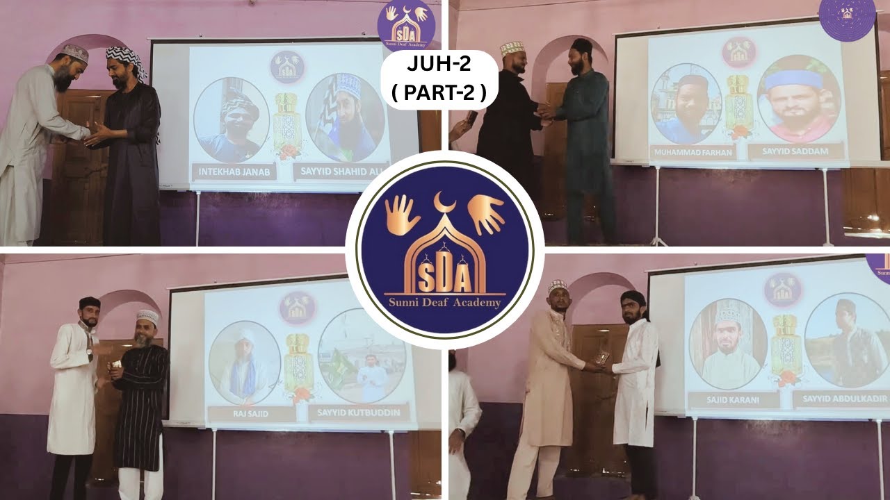 SDA IDOLIZED AT BEGINNING OF GARLANDING ITR FM DEAF SADAT GARLANDER TO ...