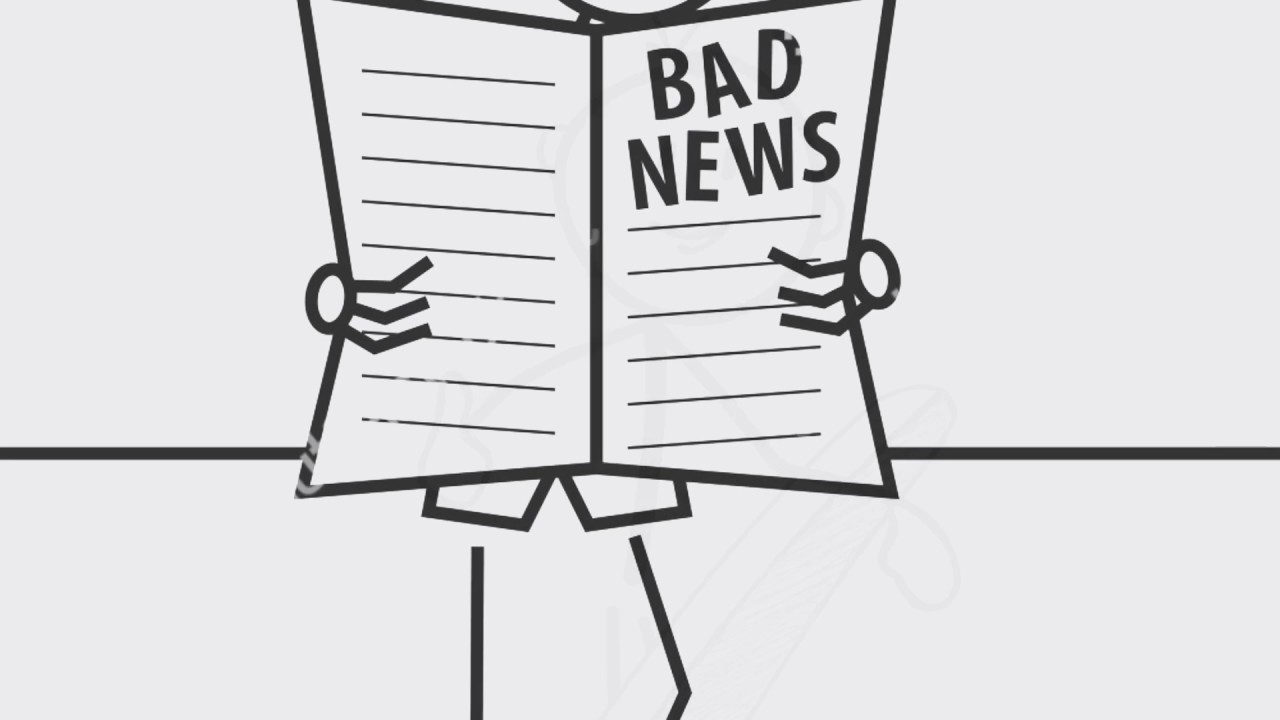 Bad News Stick Figure - YouTube