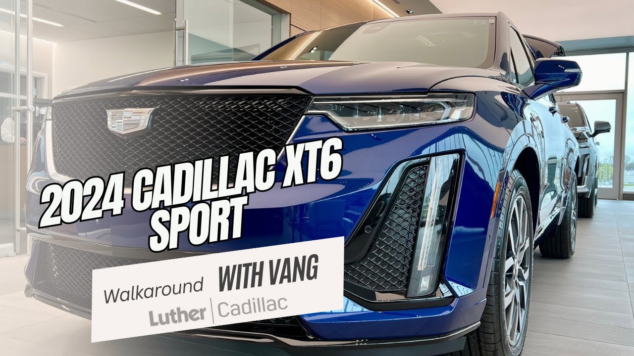 STUNNING New Cadillac XT6 Sport - Opulent Blue Metallic - Luther ...