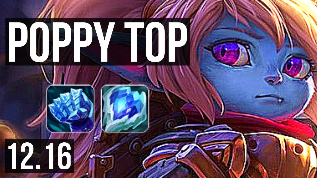 POPPY vs YORICK (TOP) | 2/0/6, 1.8M mastery, 400+ games | EUW ...