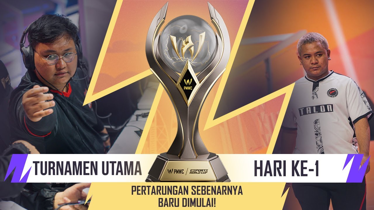 [ID] 2024 PMWC x EWC Main Tournament Day 1 | PUBG MOBILE WORLD CUP x ...