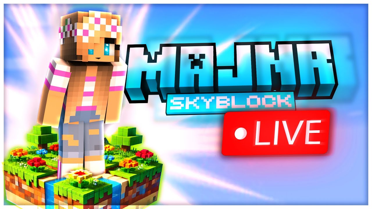🔴 Makáme na lepší base!😍 [MAJNR SKYBLOCK] #1,5 - YouTube