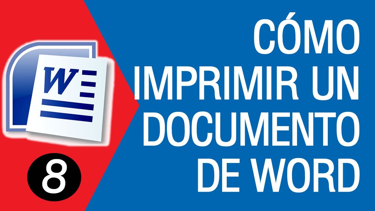 Como Imprimir un Documento de WORD 2007│2010│2013 - YouTube