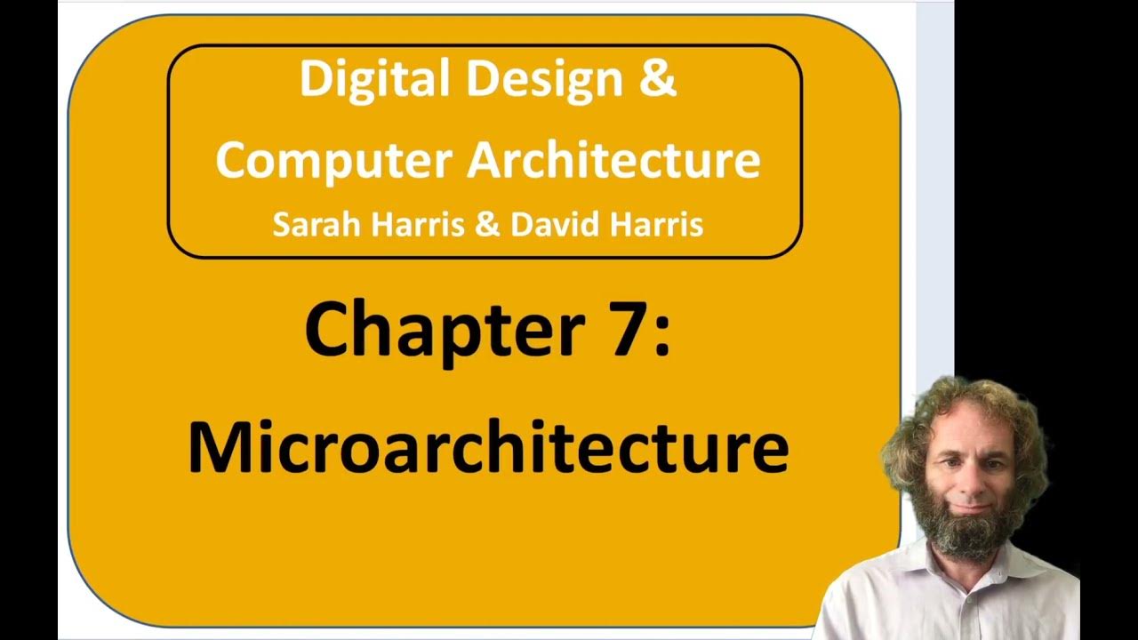DDCA Ch7 - Part 1: Microarchitecture Introduction - YouTube