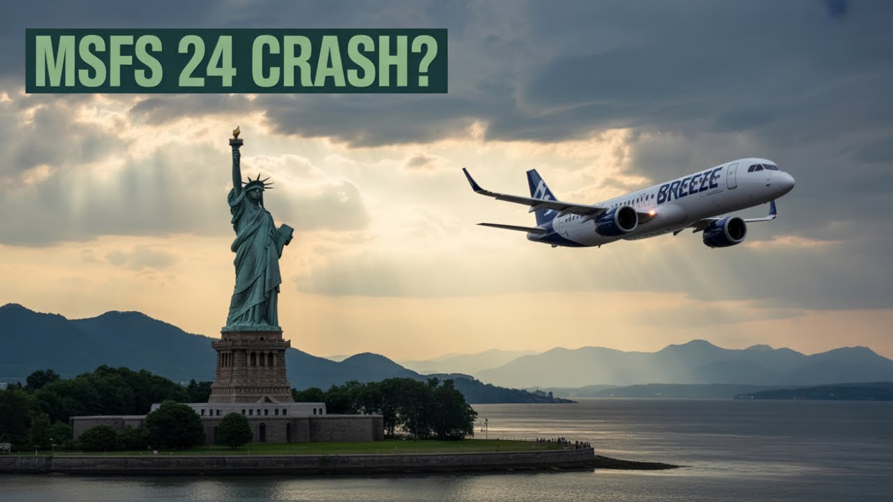 Flight Simulator Emergency Landing Challenge | MSFS 24 - 063 - YouTube