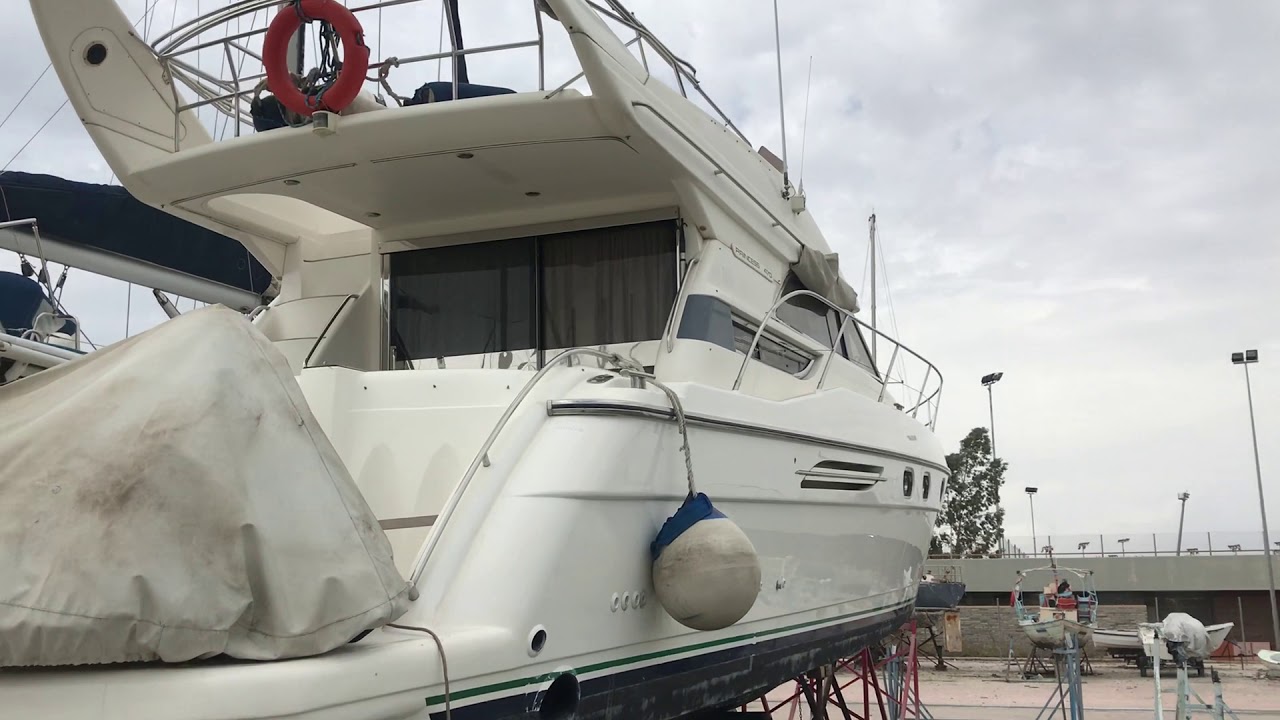 Princess 440 fly, 1996 for sale in Greece - YouTube