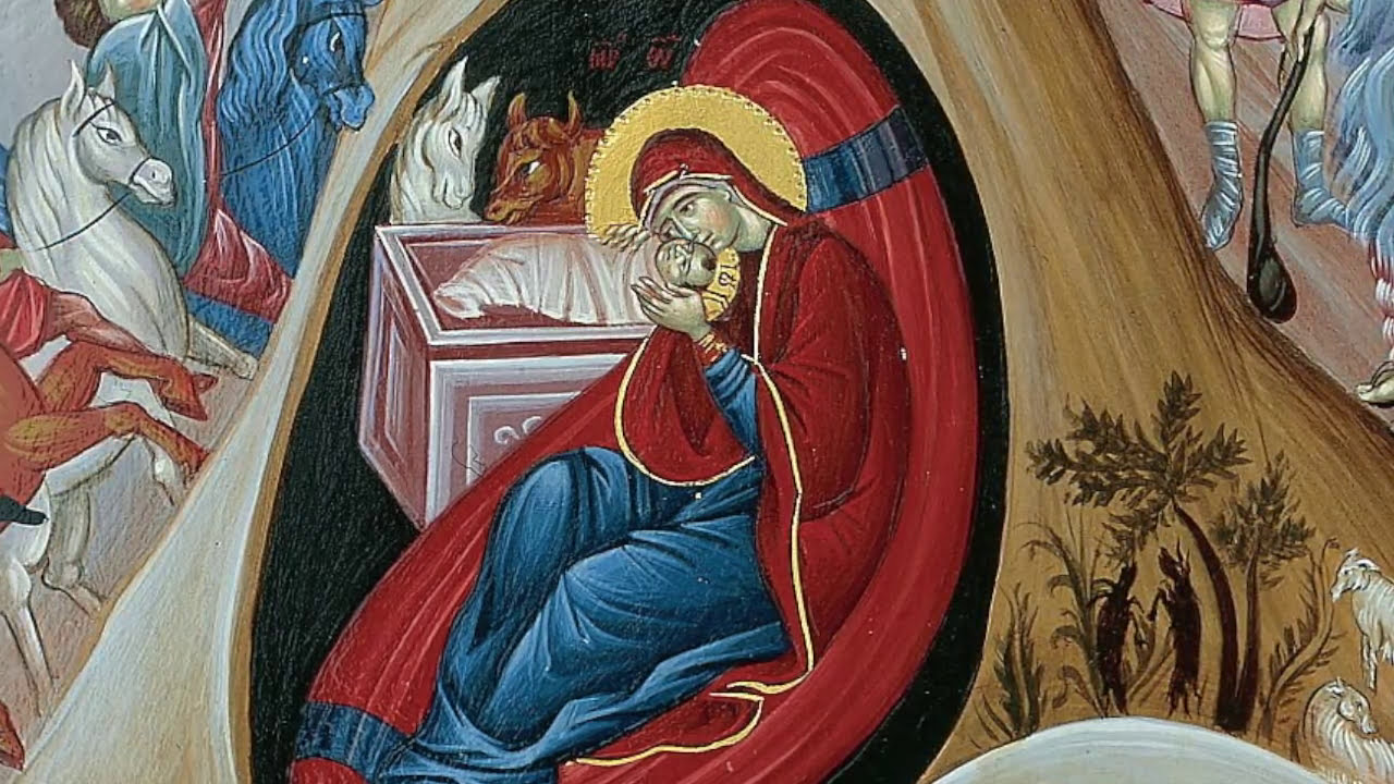 The Icon of the Nativity of Christ - YouTube