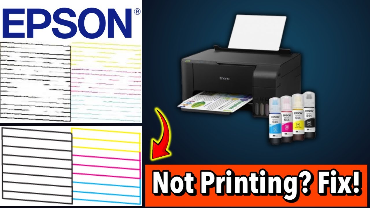 Epson Printer Service & Head Cleaning | Step by Step Guide I How to fix ...