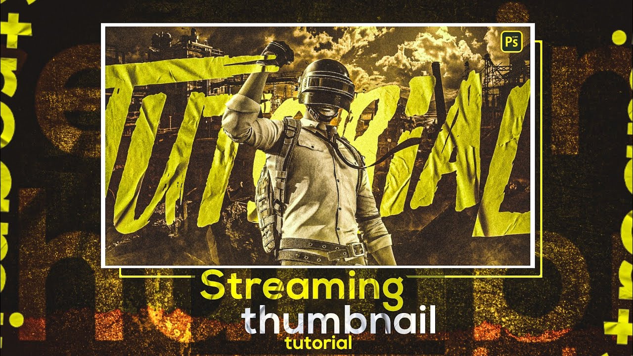LIVE STREAM THUMBNAIL TUTORIAL ️|WARLORDGFX - YouTube