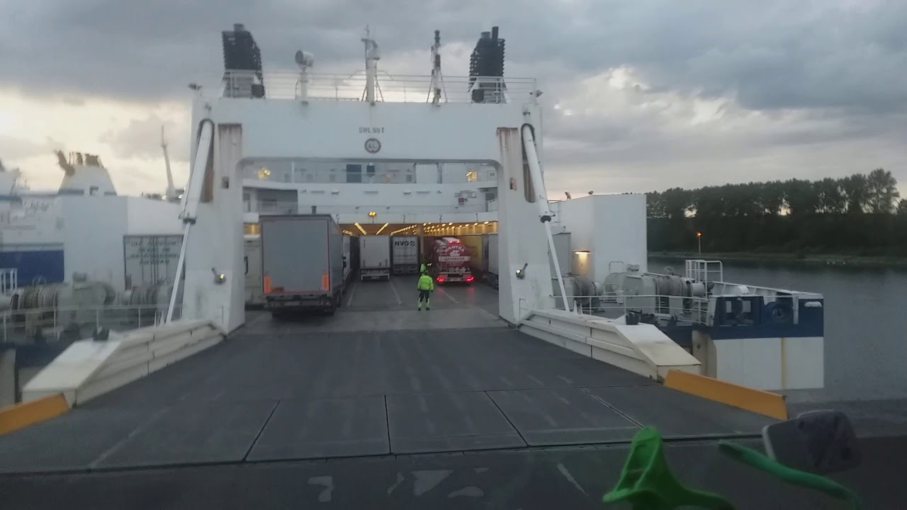 Ferry boarding - YouTube