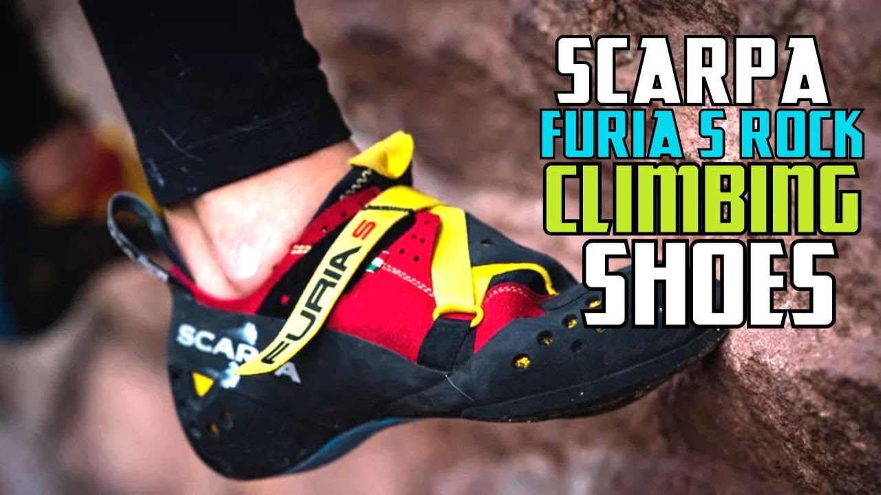 Best Grip Shoes For Rock Climbing || SCARPA Furia S Rock Climbing Shoes ...