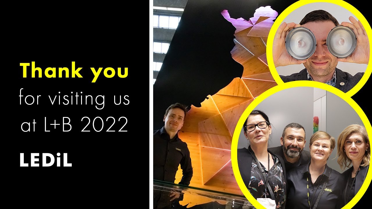 Thank you for visiting LEDiL booth @ L+B 2022 - YouTube