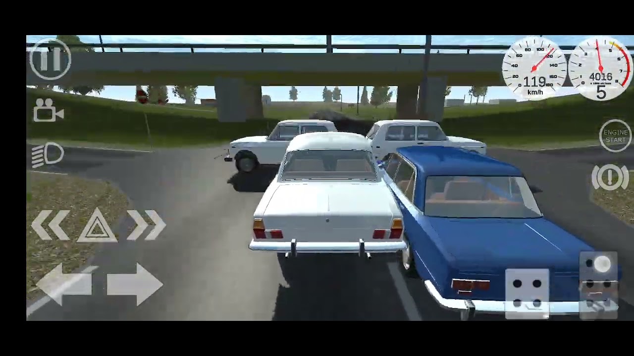 Simple car crash physics simulator Big Crash - YouTube