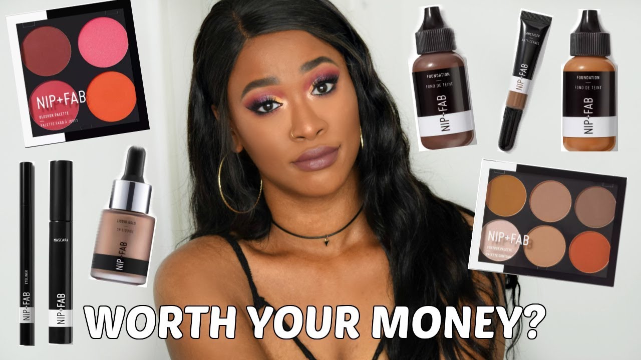 FULL FACE TESTING NIP+FAB MAKEUP! - YouTube