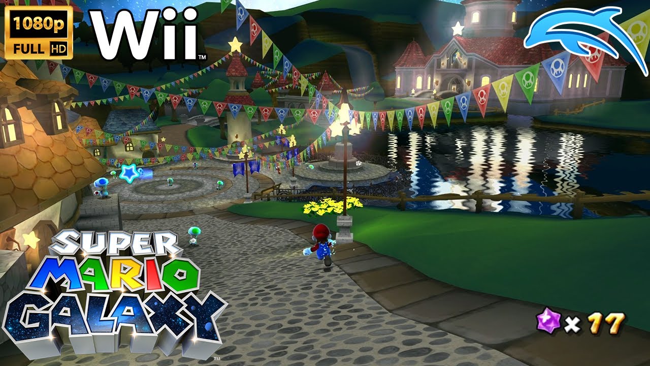 Super Mario Galaxy Wii HD Gameplay (Dolphin) - YouTube