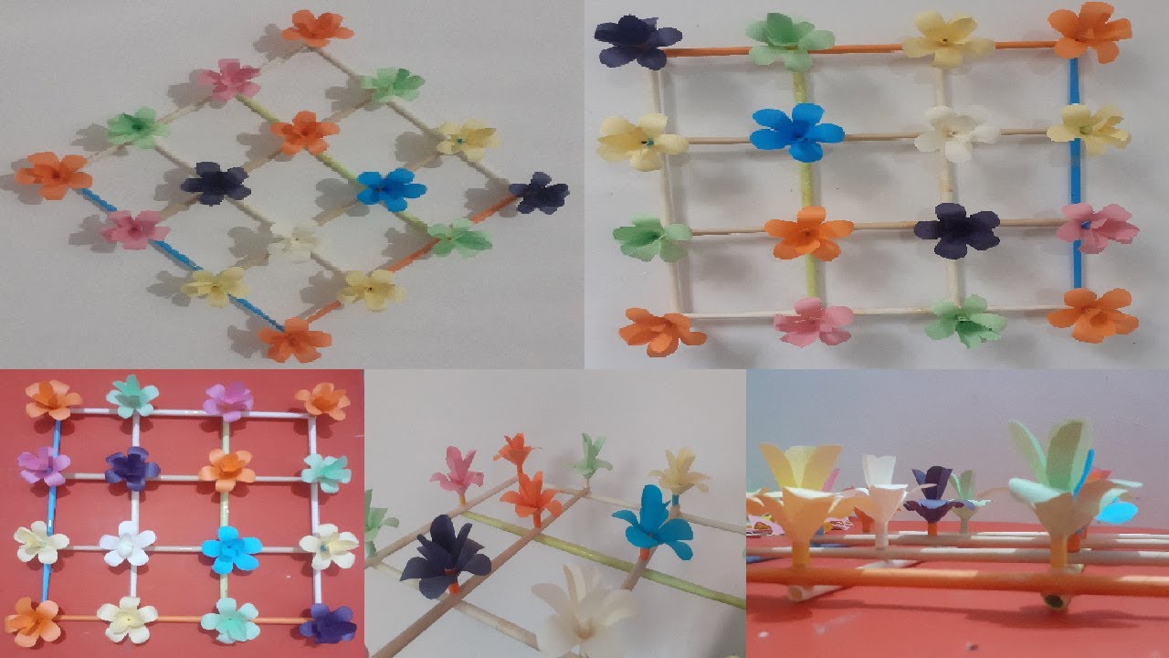 DIY paper work | DIY Paper Decoration/ show piece - YouTube