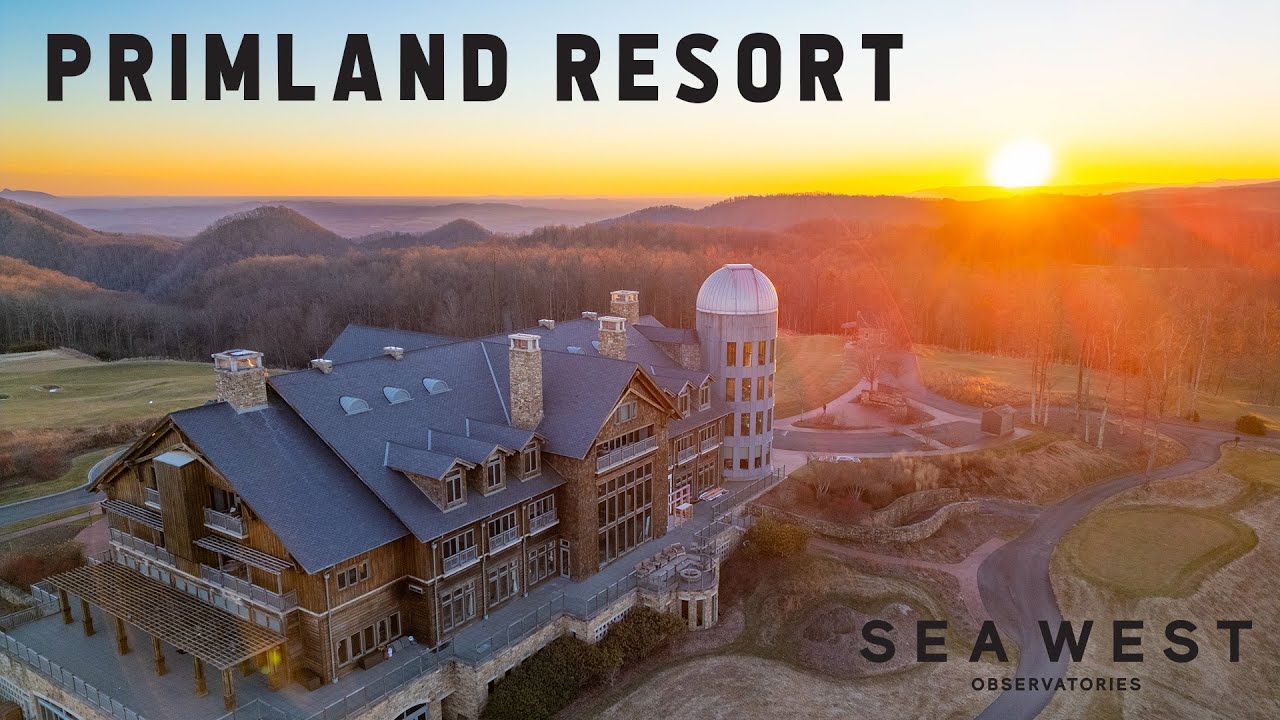 Preforming maintenance on the Primland Resort Observatory! - YouTube