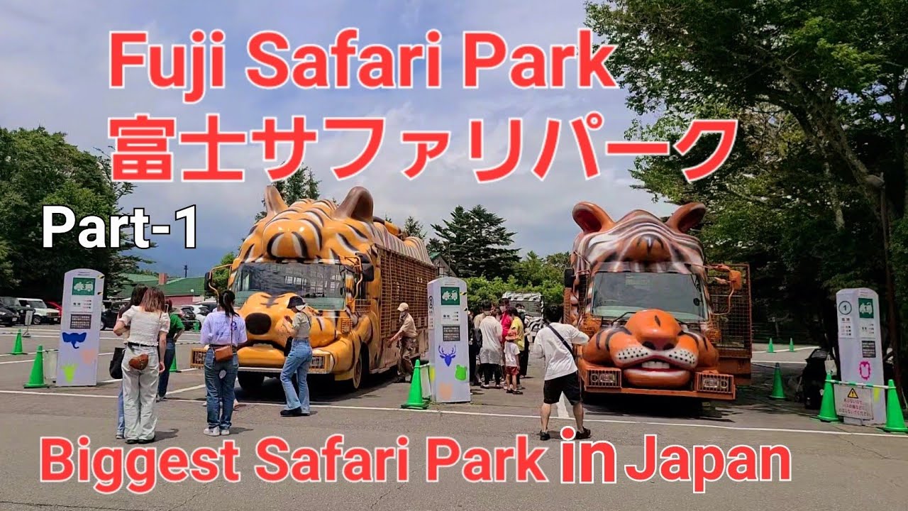 Fuji Safari Park | Part-1 | 富士サファリパーク | Japan's Biggest Safari Park ...