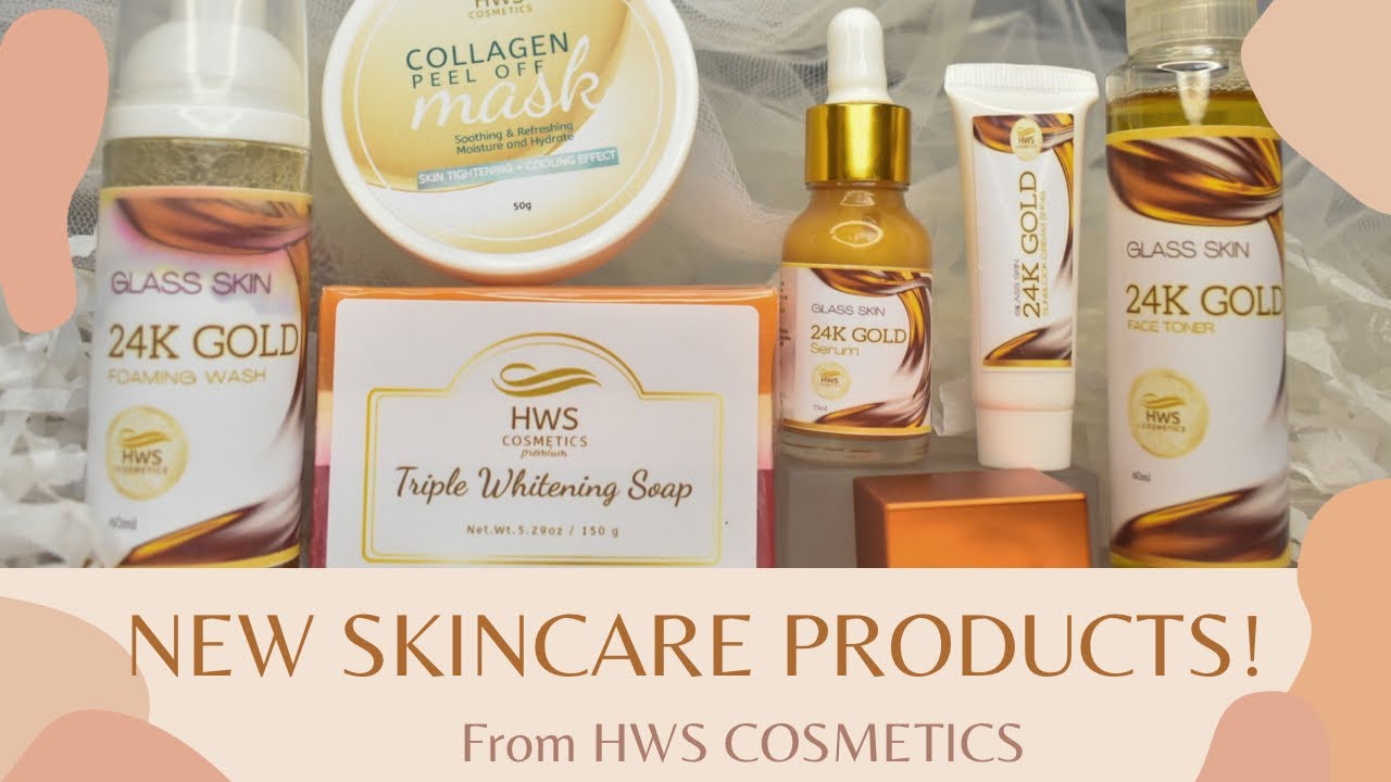 UNBOXING my PR BOX from HWS COSMETICS (New skincare) - YouTube