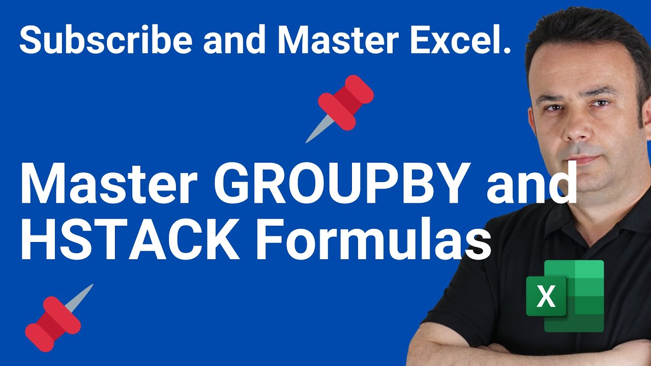 Master Groupby and Hstack Formulas from Excel 365 Formulas. - YouTube
