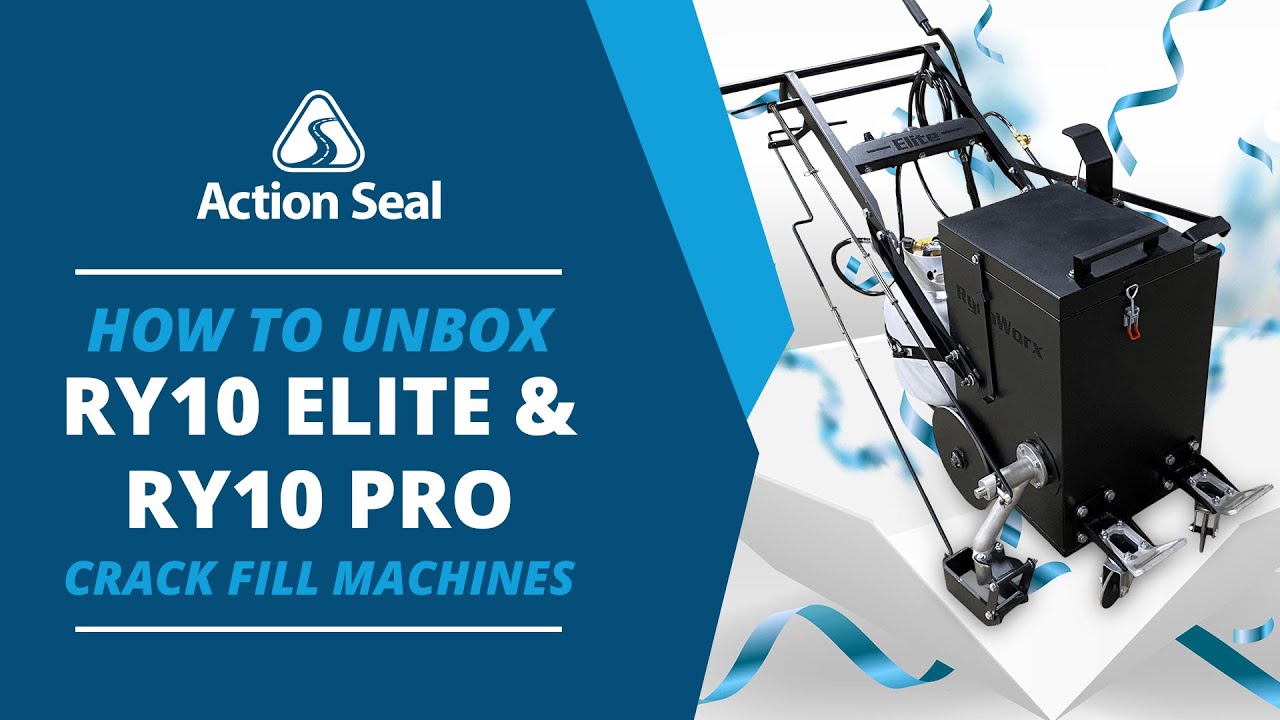 RY10 PRO/RY10 ELITE CRACK FILL MACHINE & CRACK REPAIR EQUIPMENT ...