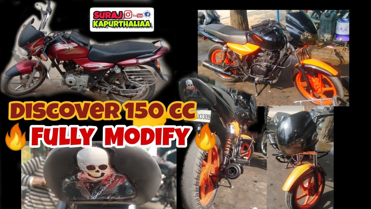 Bajaj Discover 150 Modified