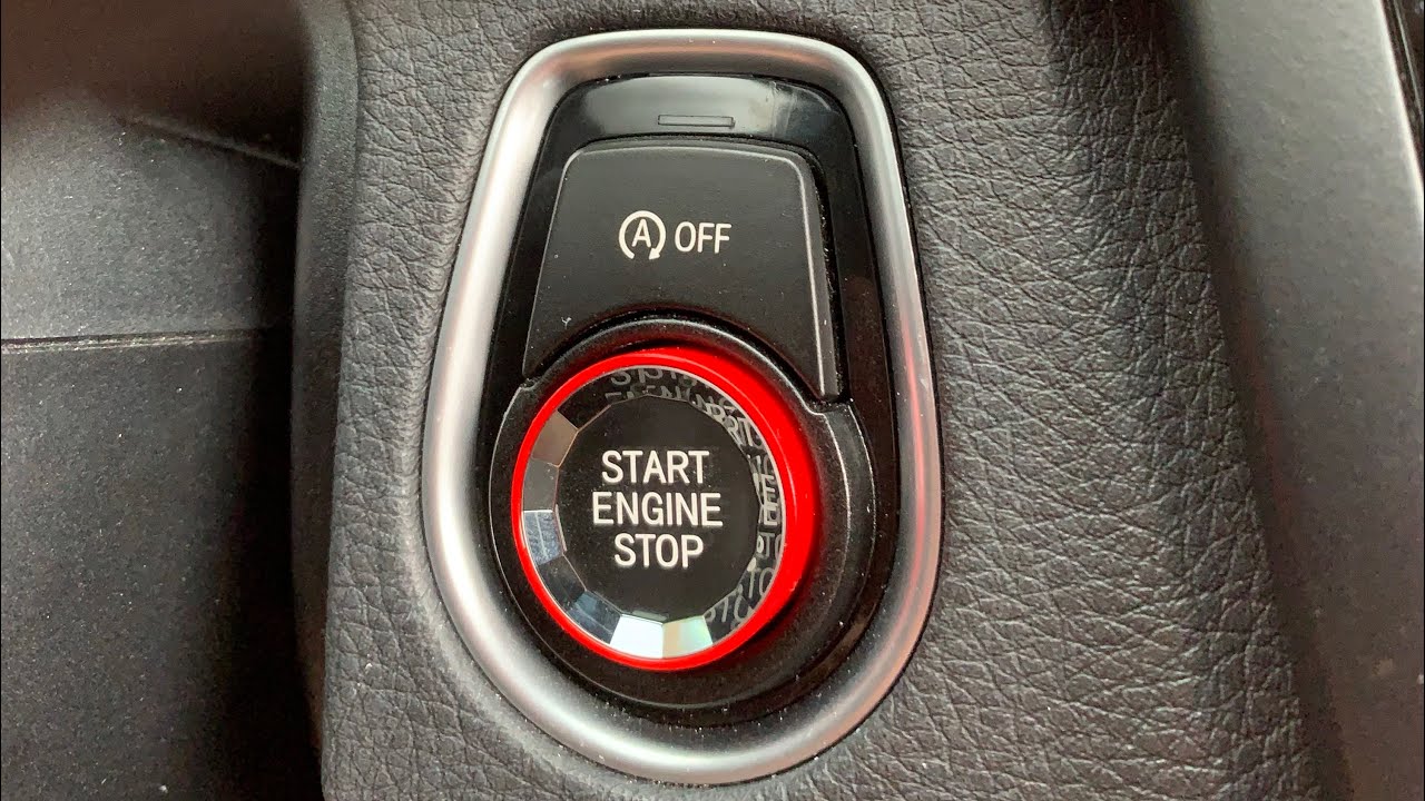 How to replace / install BMW 4 series Engine Push Start Button - YouTube