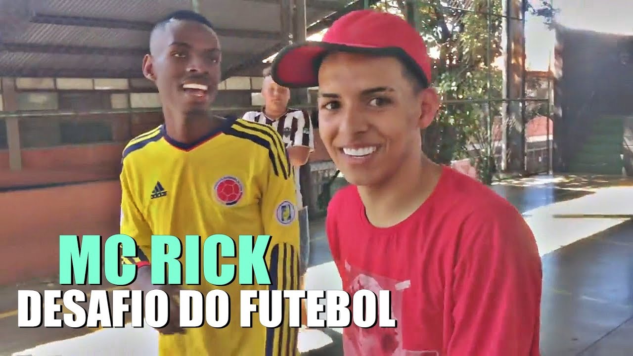 🔴 DESAFIO DO FUTEBOL com MC RICK - YouTube
