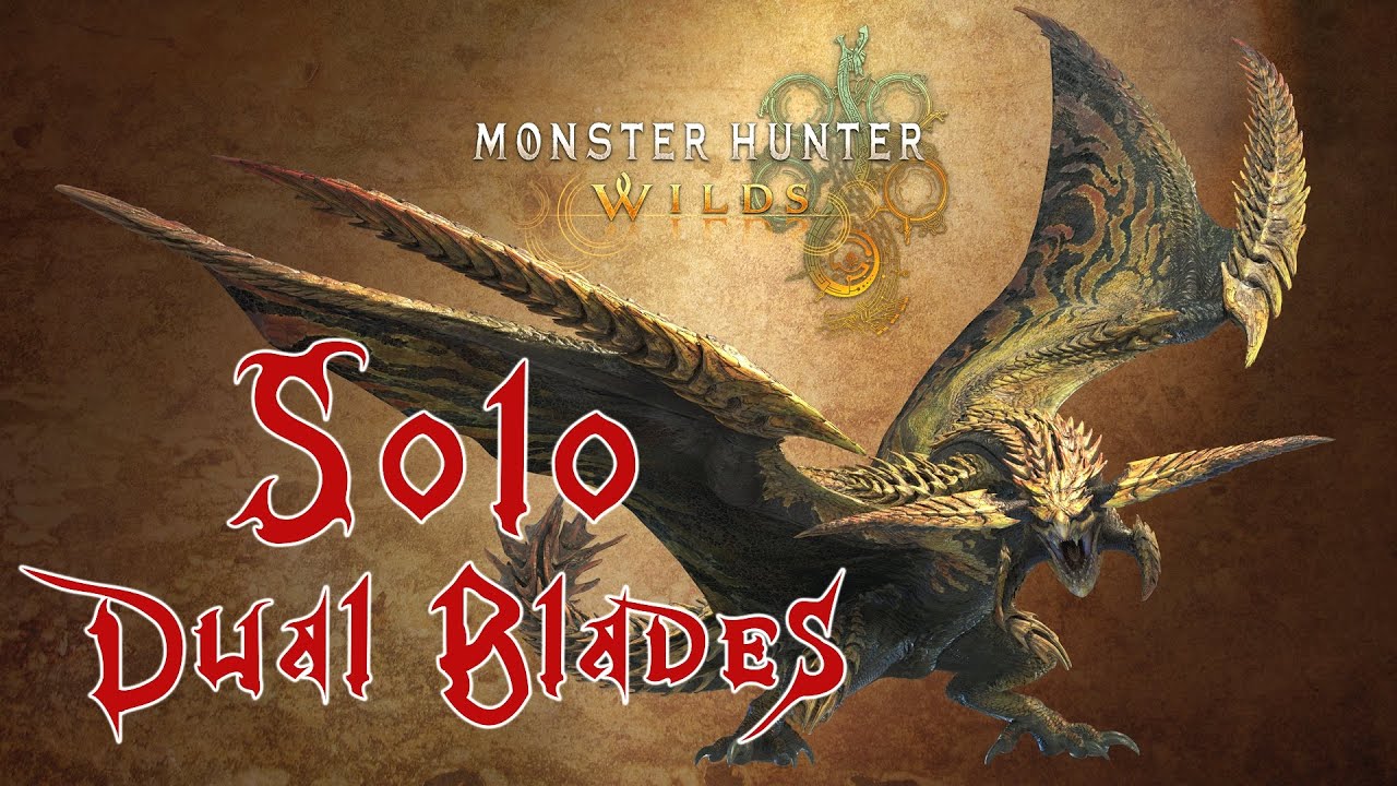 Rey Dau Solo Dual Blades - Monster Hunter Wilds Beta - YouTube