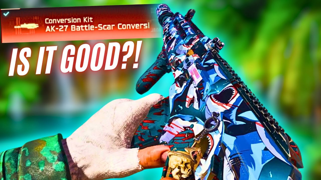 the "KN-57" from BO4 is BACK!! BATTLE-SCAR CONVERSION! (Feedin' Time ...