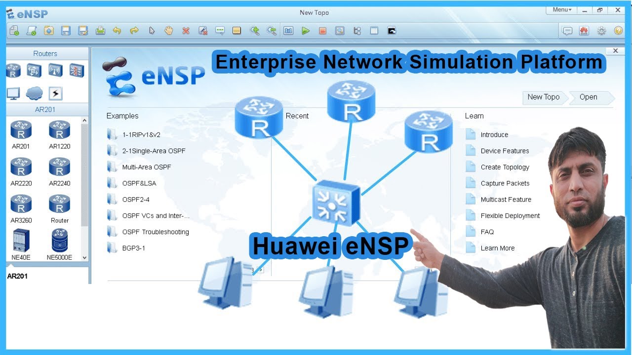 How To Install Huawei Simulator eNSP on Windows | eNSP | - YouTube
