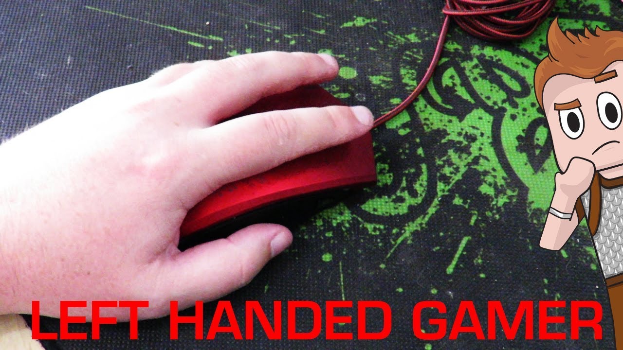 Being a left handed gamer - YouTube