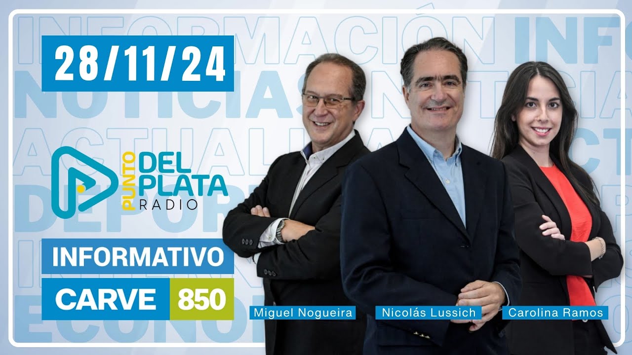 🔴EN VIVO | INFORMATIVO CARVE | 28 DE NOVIEMBRE - PUNTO DEL PLATA FM ...
