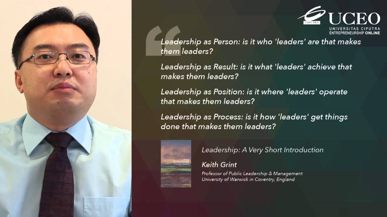 AW - Sen Sendjaya - Definisi Kepemimpinan - YouTube