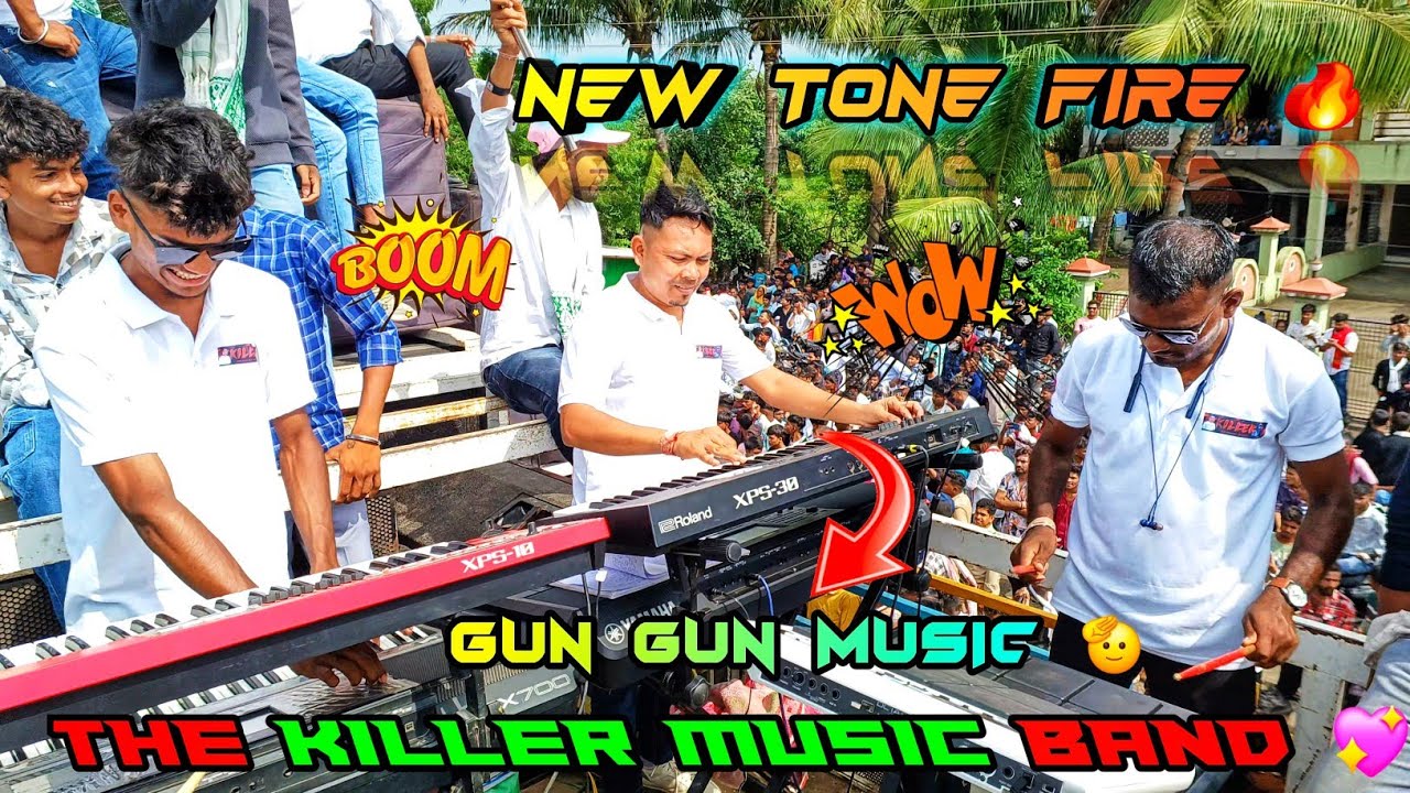 क्या TONE बजाया है 🔥 GUN GUN MUSIC 🫡 THE KILLER MUSIC BAND 2024 💥 AT ...